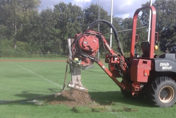 Rugbyclub Dragons » Sproei installatie